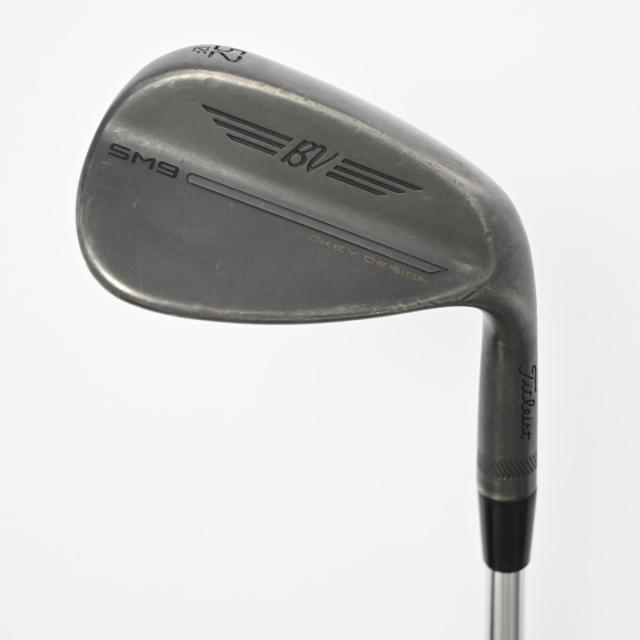 【中古ゴルフクラブ】タイトリスト　Vokey　Vokey SM9 JET BLACK ウェッジ スチールシャフト　シャフト：スチールシャフト