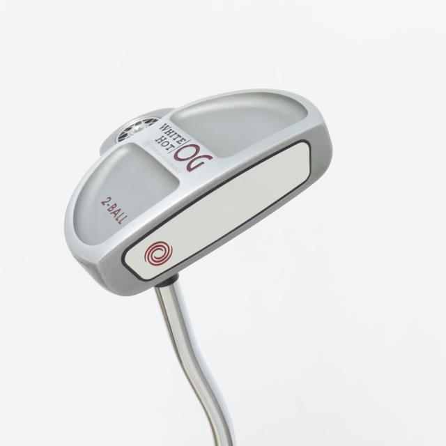【中古ゴルフクラブ】オデッセイ　White Hot　ホワイトホット オージー 2BALL パター スチールシャフト　シャフト：スチールシャフト