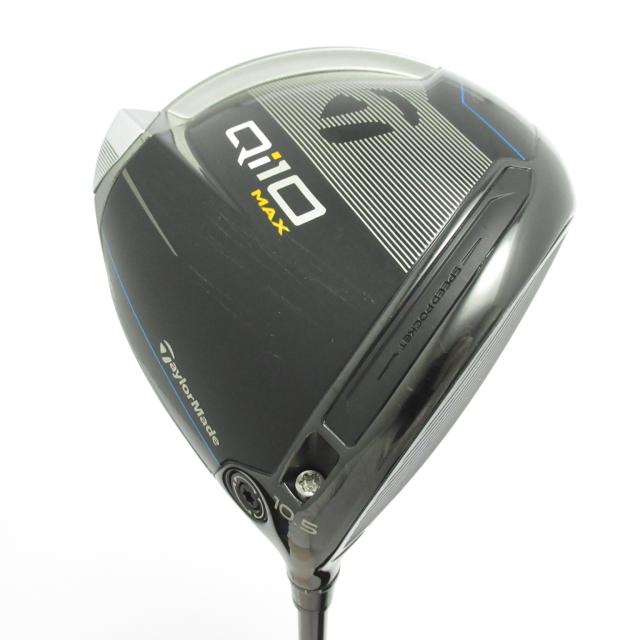 【中古ゴルフクラブ】テーラーメイド　Qi10　Qi10 MAX ドライバー Diamana Blue TM50　シャフト：Diamana Blue TM50