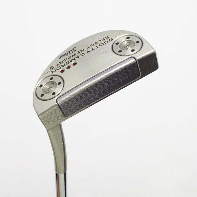 【中古ゴルフクラブ】スコッティキャメロン　SELECT　セレクト ニューポート 3 2018 パター スチールシャフト　シャフト：スチールシャ…
