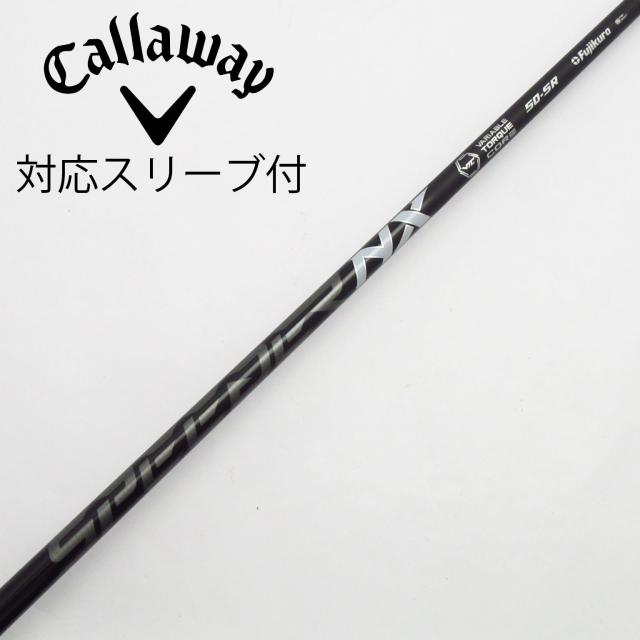 【中古】フジクラ　Speeder　Speeder NX BLACK ドライバー用_スリーブ付  Speeder NX BLACK 50