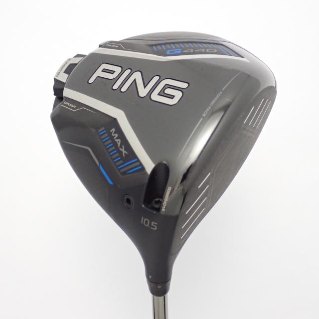 【中古ゴルフクラブ】ピン　G440　G440 MAX ドライバー PING TOUR 2.0 CHROME 75　シャフト：PING TOUR 2.0 CHROME 75