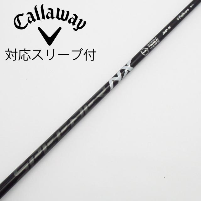 【中古】フジクラ　Speeder　Speeder NX BLACK ドライバー用_スリーブ付  Speeder NX BLACK 50