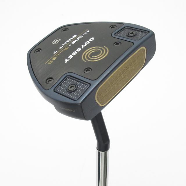 【中古ゴルフクラブ】オデッセイ　AI-ONE MILLED　Ai-ONE MILLED EIGHT T S パター スチールシャフト　シャフト：スチールシャフト