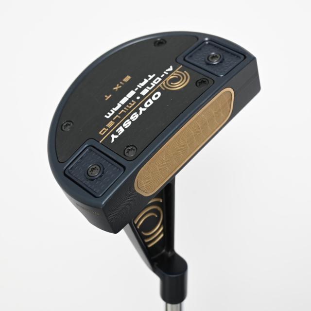 【中古ゴルフクラブ】オデッセイ　AI-ONE MILLED　Ai-ONE MILLED TRI-BEAM SIX T CH パター スチールシャフト　シャフト：スチールシャ…