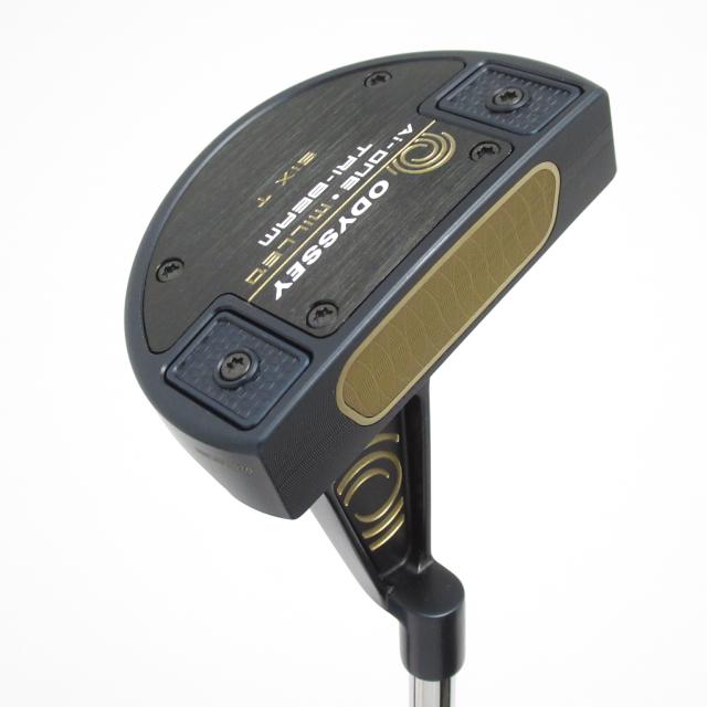 【中古ゴルフクラブ】オデッセイ　AI-ONE MILLED　Ai-ONE MILLED TRI-BEAM SIX T CH パター スチールシャフト　シャフト：スチールシャ…