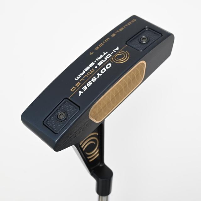 【中古ゴルフクラブ】オデッセイ　AI-ONE MILLED　Ai-ONE MILLED TRI-BEAM DOUBLE WIDE T CH パター スチールシャフト　シャフト：スチ…