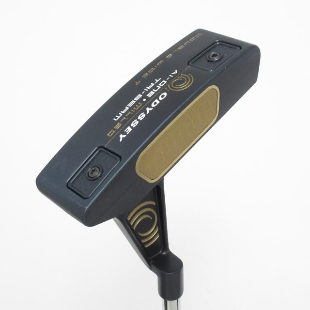 【中古ゴルフクラブ】オデッセイ　AI-ONE MILLED　Ai-ONE MILLED TRI-BEAM DOUBLE WIDE T CH パター スチールシャフト　シャフト：スチ…