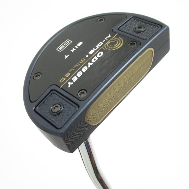 【中古ゴルフクラブ】オデッセイ　AI-ONE MILLED　Ai-ONE MILLED SIX T DB パター スチールシャフト　シャフト：スチールシャフト