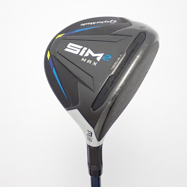 【中古ゴルフクラブ】テーラーメイド　SIM2　SIM2 マックス フェアウェイウッド TENSEI BLUE TM50(2021)　シャフト：TENSEI BLUE TM50(…