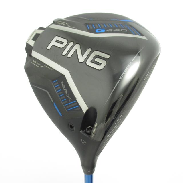 【中古ゴルフクラブ】ピン　G440　G440 MAX ドライバー ALTA J CB BLUE　シャフト：ALTA J CB BLUE