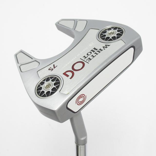 【中古ゴルフクラブ】オデッセイ　White Hot　ホワイトホット オージー #7S パター スチールシャフト　シャフト：スチールシャフト