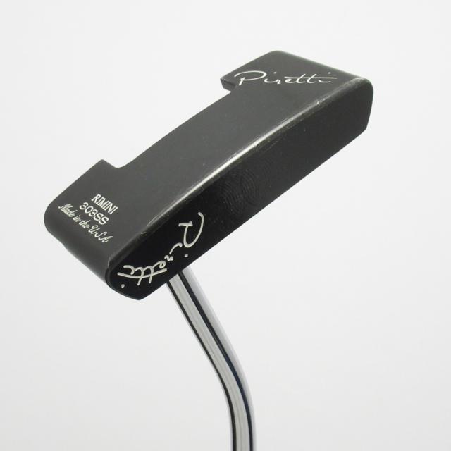 【中古ゴルフクラブ】ピレッティ　PIRETTI　Rimini MIDNIGHT BLACK パター スチールシャフト　シャフト：スチールシャフト