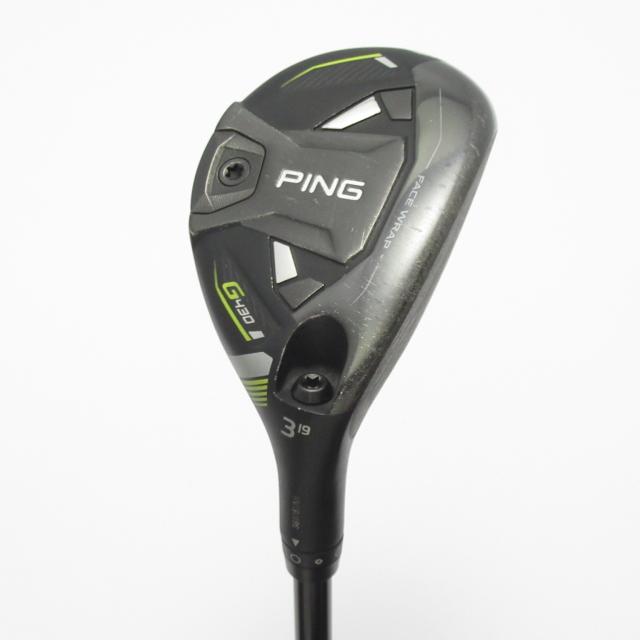 【中古ゴルフクラブ】ピン　G430　G430 ハイブリッド ユーティリティ RAUNE h65　シャフト：RAUNE h65