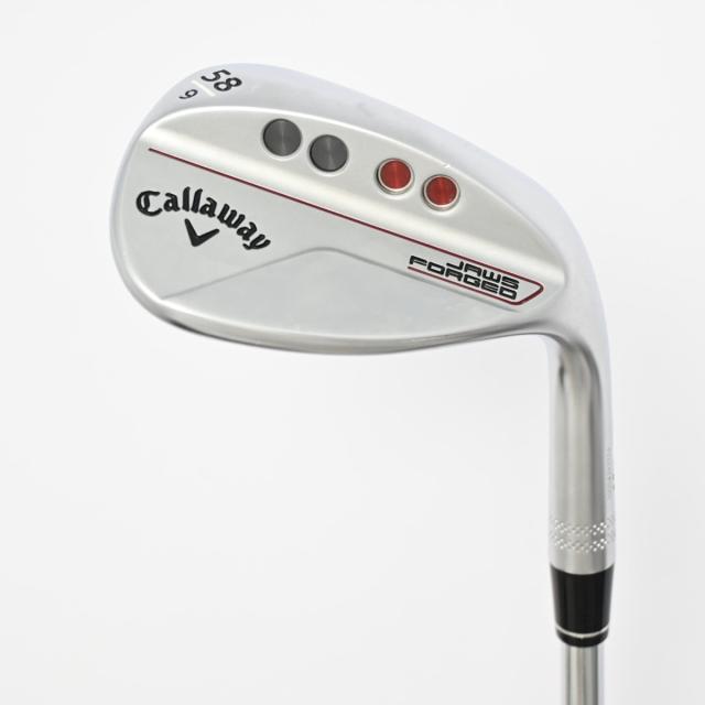 【中古ゴルフクラブ】キャロウェイゴルフ　Callaway Golf　JAWS FORGED クロムメッキ仕上げ ウェッジ Dynamic Gold Burgundy　シャフト…