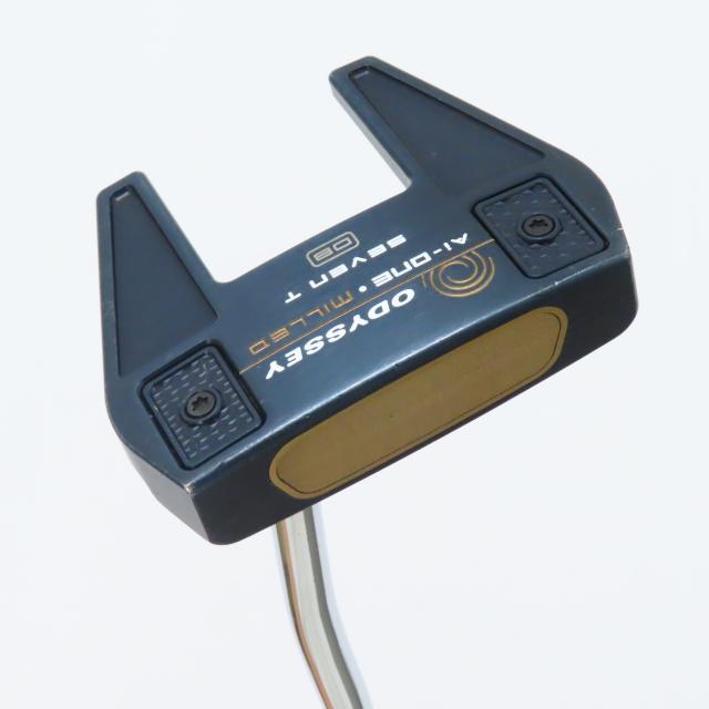 【中古ゴルフクラブ】オデッセイ　AI-ONE MILLED　Ai-ONE MILLED SEVEN T DB パター スチールシャフト　シャフト：スチールシャフト