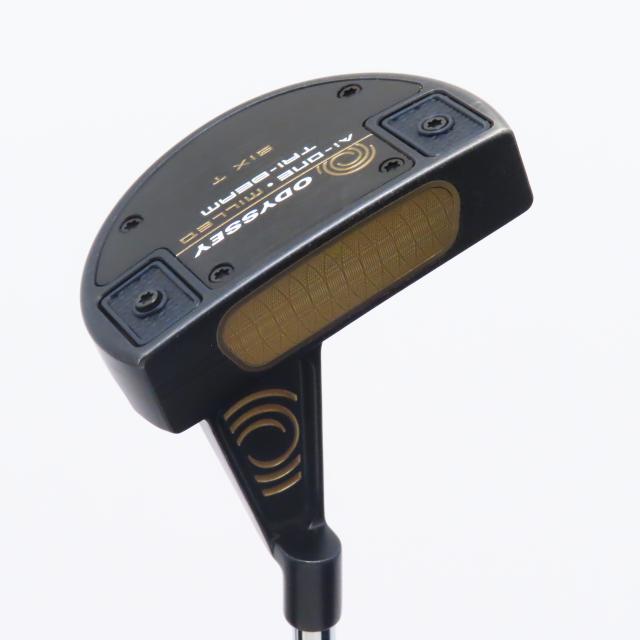 【中古ゴルフクラブ】オデッセイ　AI-ONE MILLED　Ai-ONE MILLED TRI-BEAM SIX T CH パター スチールシャフト　シャフト：スチールシャ…