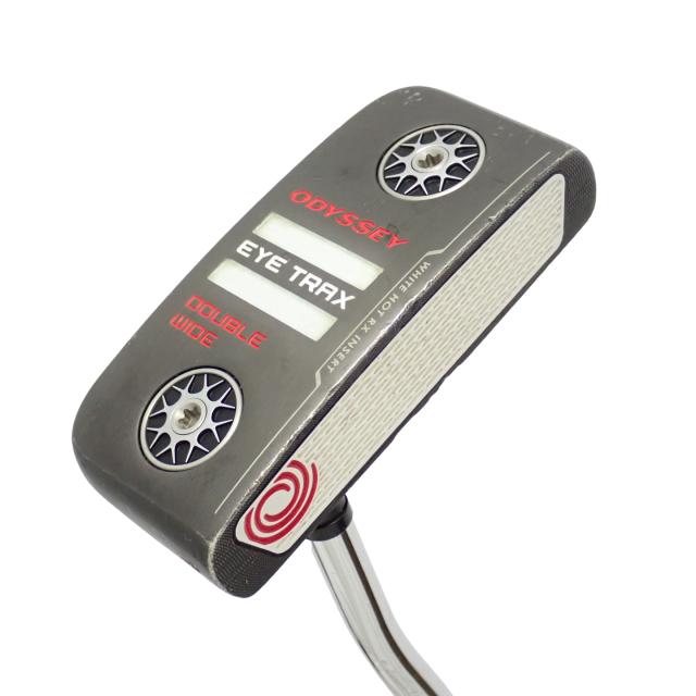 【中古ゴルフクラブ】オデッセイ　ODYSSEY　アイトラックス DOUBLEWIDE パター スチールシャフト　シャフト：スチールシャフト