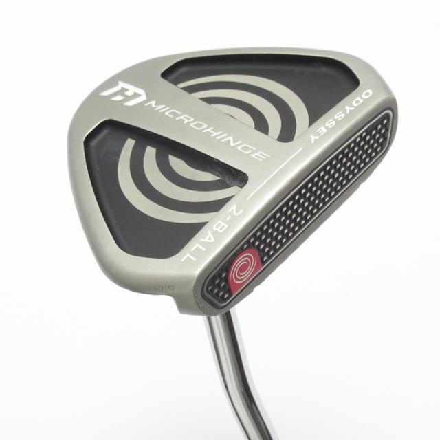 【中古ゴルフクラブ】オデッセイ　ODYSSEY　MICROHINGE 2-BALL V-LINE DB パター スチールシャフト　シャフト：スチールシャフト