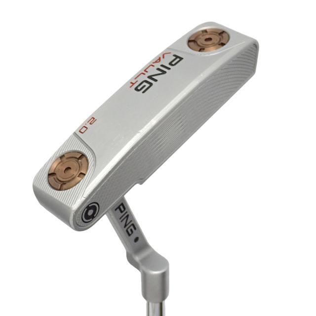 【中古ゴルフクラブ】ピン　VAULT　ヴォルト2.0 デールアンサー プラチナム パター スチールシャフト　シャフト：スチールシャフト