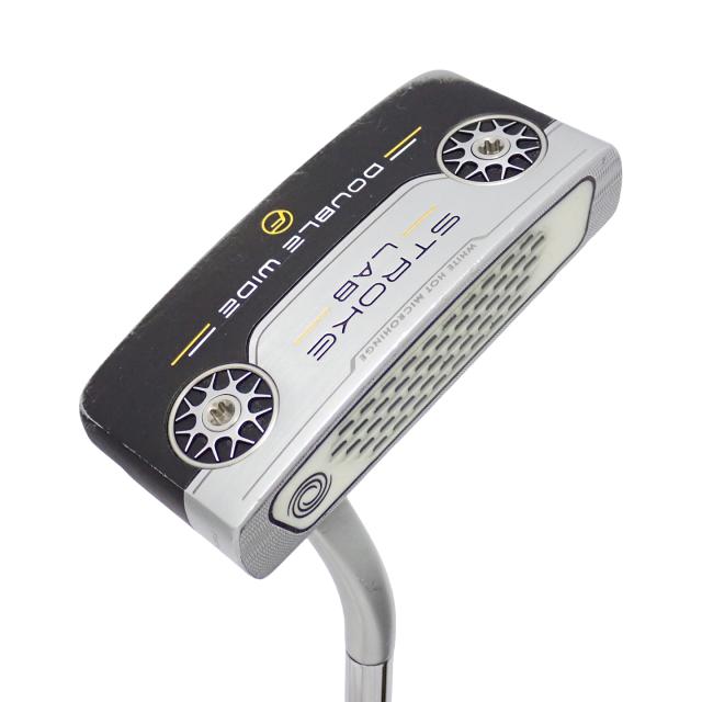 【中古ゴルフクラブ】オデッセイ　STROKE LAB　STROKE LAB(2019) DOUBLE WIDE F パター カーボンスチール複合シャフト　シャフト：カー…