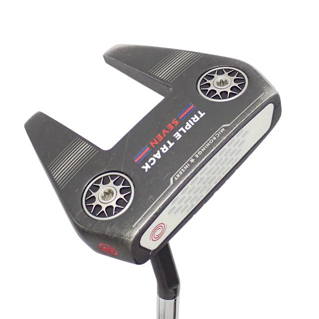【中古ゴルフクラブ】オデッセイ　STROKE LAB　トリプル トラック SEVEN S パター カーボンスチール複合シャフト　シャフト：カーボン…