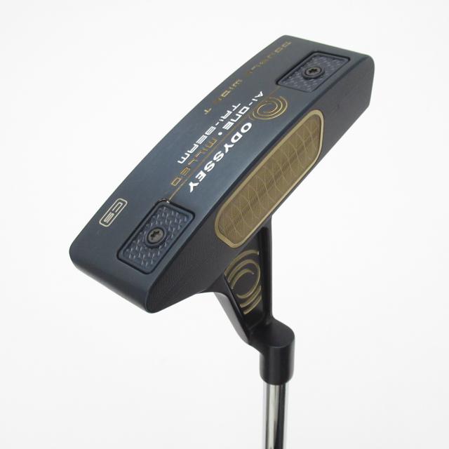 【中古ゴルフクラブ】オデッセイ　AI-ONE MILLED　Ai-ONE MILLED TRI-BEAM DOUBLE WIDE T CS パター スチールシャフト　シャフト：スチ…