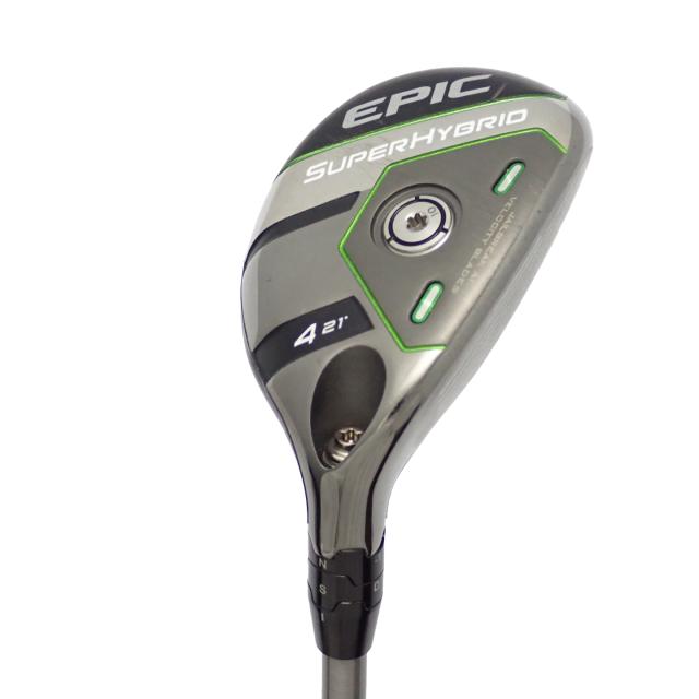 【中古ゴルフクラブ】キャロウェイゴルフ　EPIC　EPIC SUPER HYBRID US ユーティリティ Aerotech SteelFiber fc HYB　シャフト：Aerote…