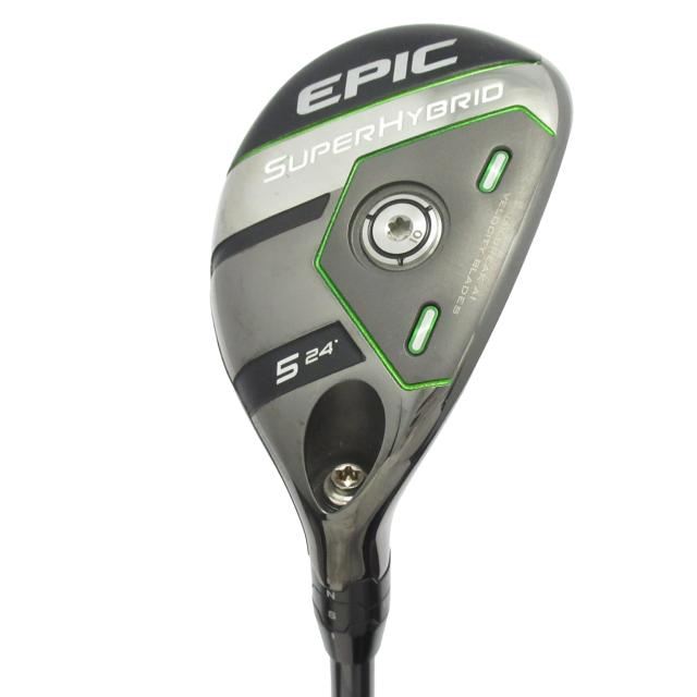 【中古ゴルフクラブ】キャロウェイゴルフ　EPIC　EPIC SUPER HYBRID ユーティリティ Diamana 55 for Callaway　シャフト：Diamana 55 f…