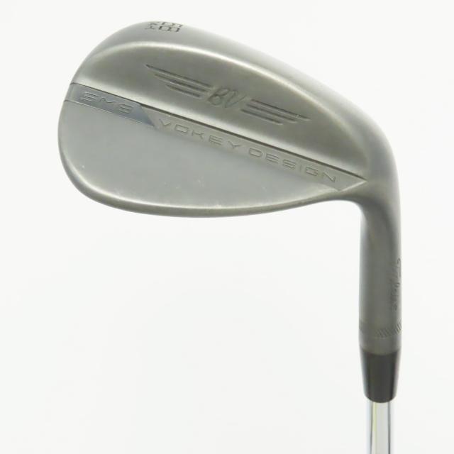 【中古ゴルフクラブ】タイトリスト　Vokey　ボーケイデザイン SM8 ジェットブラック ウェッジ スチールシャフト　シャフト：スチールシ…