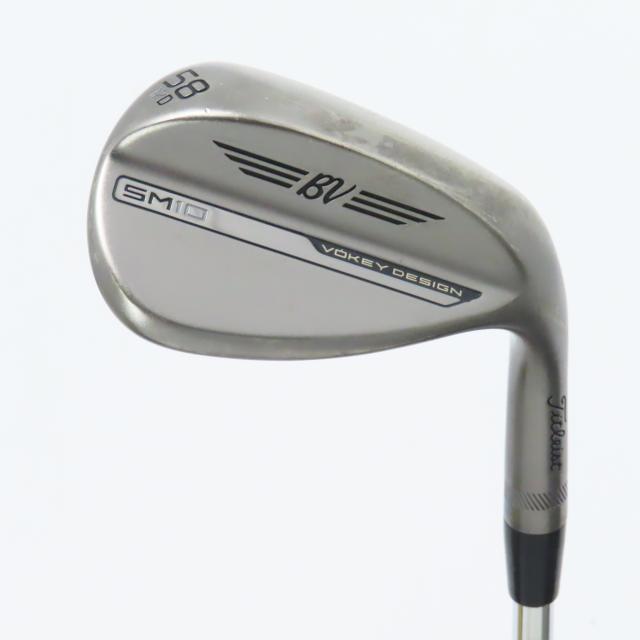 【中古ゴルフクラブ】タイトリスト　Vokey　ボーケイデザイン SM10 ニッケル ウェッジ BV105　シャフト：BV105