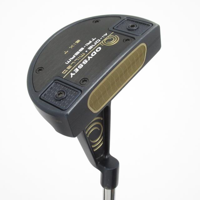 【中古ゴルフクラブ】オデッセイ　AI-ONE MILLED　Ai-ONE MILLED TRI-BEAM SIX T CH パター スチールシャフト　シャフト：スチールシャ…