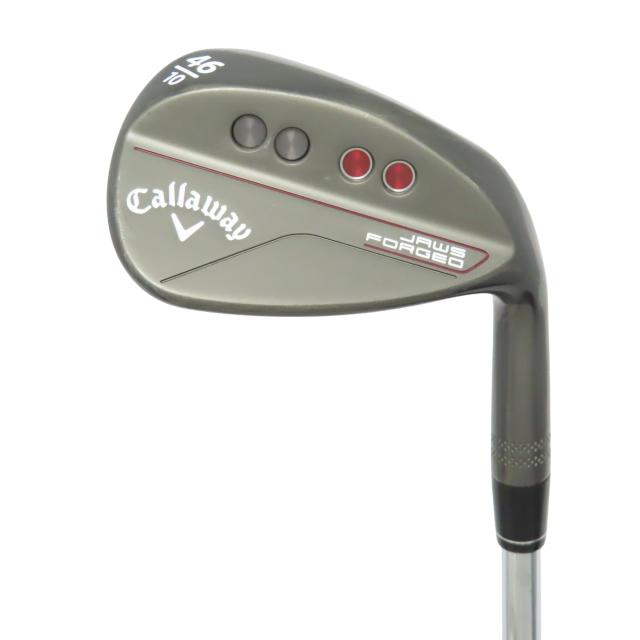 【中古ゴルフクラブ】キャロウェイゴルフ　Callaway Golf　JAWS FORGED チャコールブラック仕上げ ウェッジ Dynamic Gold Burgundy　シ…