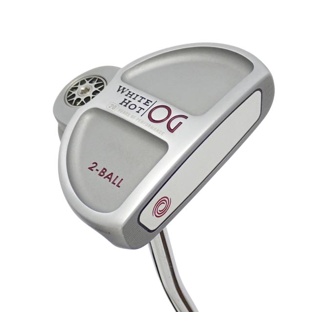 【中古ゴルフクラブ】オデッセイ　White Hot　ホワイトホット オージー 2BALL SLシャフト装着 パター カーボンスチール複合シャフト　…