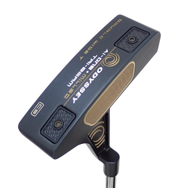 【中古ゴルフクラブ】オデッセイ　AI-ONE MILLED　Ai-ONE MILLED TRI-BEAM DOUBLE WIDE T CS パター スチールシャフト　シャフト：スチ…