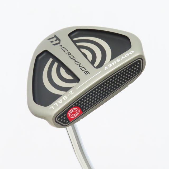 【中古ゴルフクラブ】オデッセイ　ODYSSEY　MICROHINGE 2-BALL V-LINE DB パター スチールシャフト　シャフト：スチールシャフト