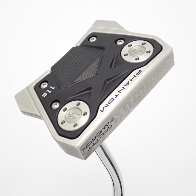 【中古ゴルフクラブ】スコッティキャメロン　ファントム X　22 ファントム X 11.5 パター スチールシャフト　シャフト：スチールシャフト