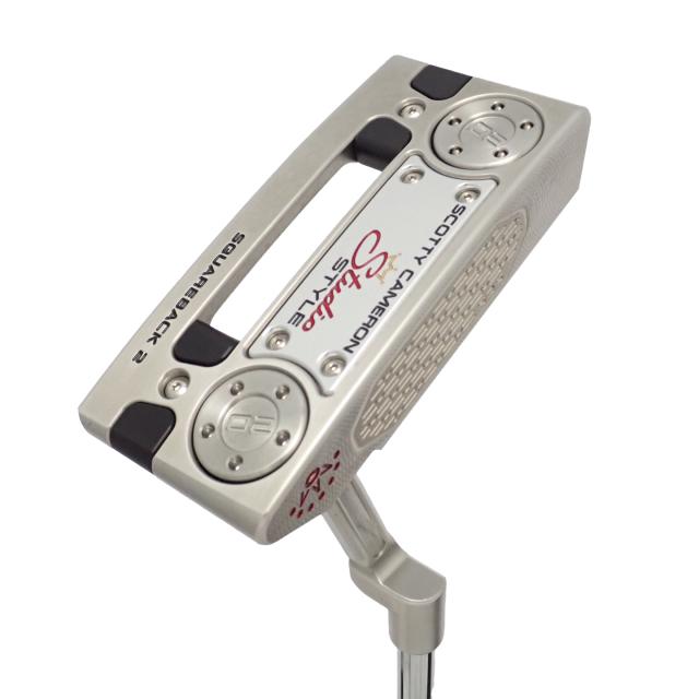 【中古ゴルフクラブ】スコッティキャメロン　SCOTTY CAMERON　スタジオスタイル スクエアバック 2(2025) パター スチールシャフト　シ…
