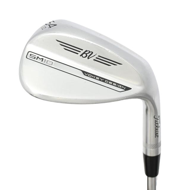 【中古ゴルフクラブ】タイトリスト　Vokey　ボーケイデザイン SM10 ツアークローム ウェッジ BV105　シャフト：BV105