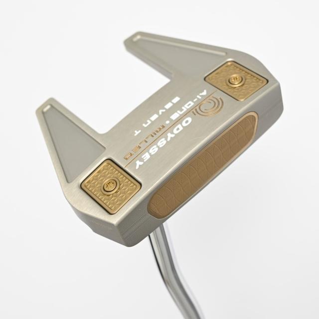 【中古ゴルフクラブ】オデッセイ　AI-ONE MILLED　Ai-ONE MILLED SILVER SEVEN T DB パター スチールシャフト　シャフト：スチールシャ…