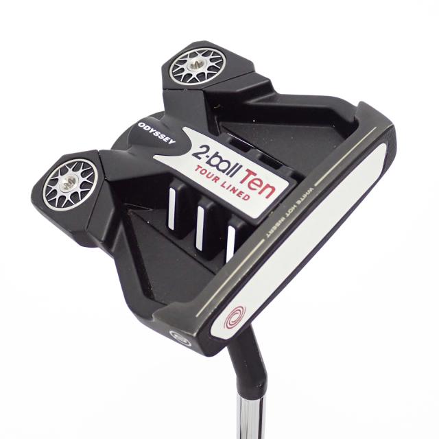 【中古ゴルフクラブ】オデッセイ　ODYSSEY　2BALL TEN S LINED(2022) パター カーボンスチール複合シャフト　シャフト：カーボンスチー…