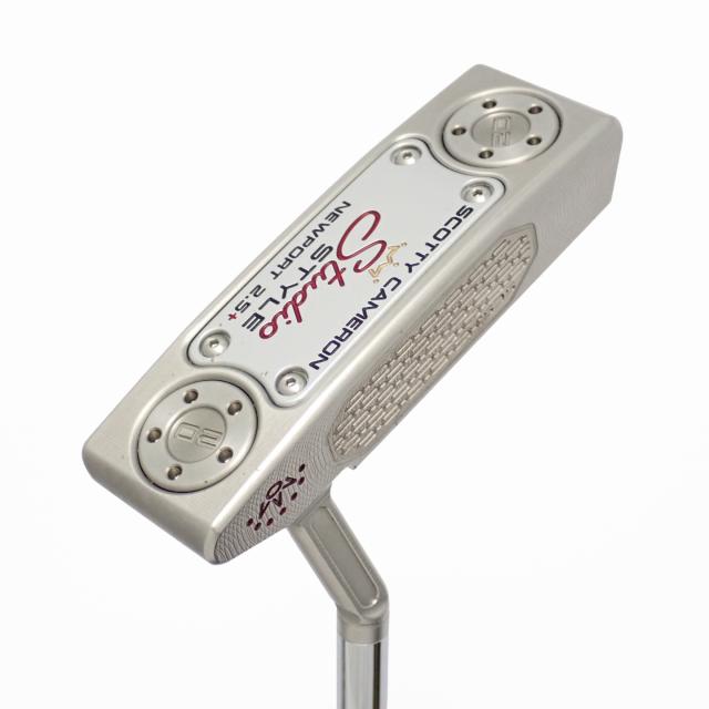 【中古ゴルフクラブ】スコッティキャメロン　SCOTTY CAMERON　スタジオスタイル ニューポート 2.5 プラス(2025) パター スチールシャフ…