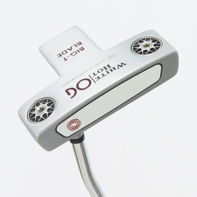 【中古ゴルフクラブ】オデッセイ　White Hot　WHITE HOT OG BIG T パター スチールシャフト　シャフト：スチールシャフト