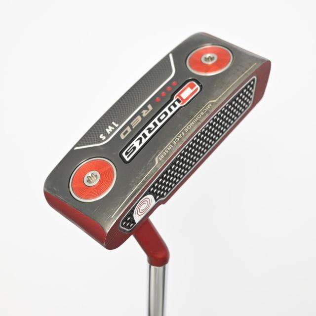 【中古ゴルフクラブ】オデッセイ　O-WORKS　オー・ワークス 17 レッド #1 WS パター スチールシャフト　シャフト：スチールシャフト
