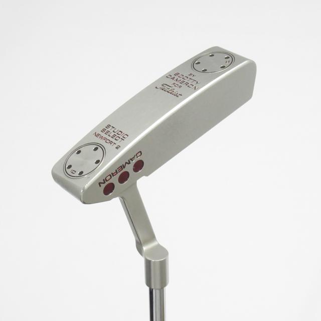 【中古ゴルフクラブ】スコッティキャメロン　SCOTTY CAMERON　スタジオ SELECT NEWPORT 2 パター スチールシャフト　シャフト：スチー…