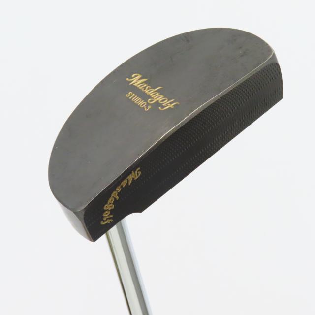 【中古ゴルフクラブ】マスダゴルフ　MASDAGOLF　スタジオ-3 パター スチールシャフト　シャフト：スチールシャフト