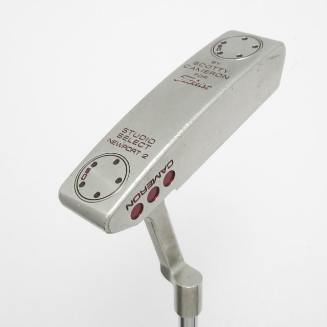 【中古ゴルフクラブ】スコッティキャメロン　SCOTTY CAMERON　スタジオ SELECT NEWPORT 2 パター スチールシャフト　シャフト：スチー…