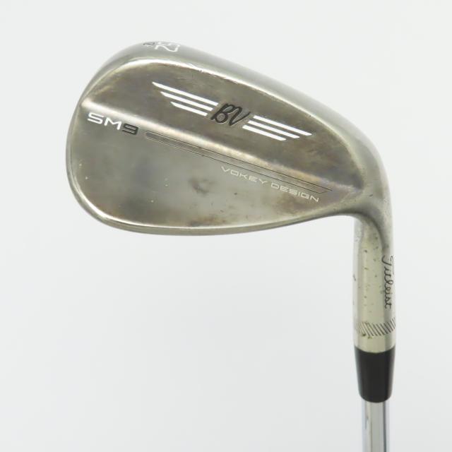 【中古ゴルフクラブ】タイトリスト　Vokey　ボーケイ SM9 BRASHED STEEL ウェッジ BV105　シャフト：BV105