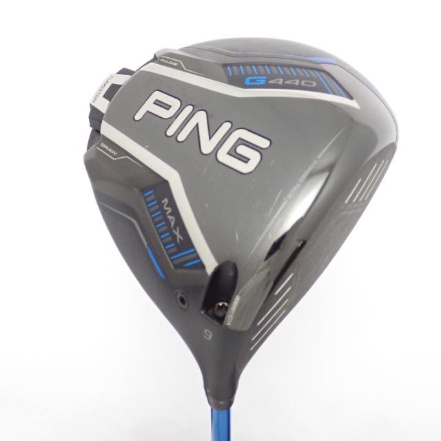 【中古ゴルフクラブ】ピン　G440　G440 MAX ドライバー ALTA J CB BLUE　シャフト：ALTA J CB BLUE