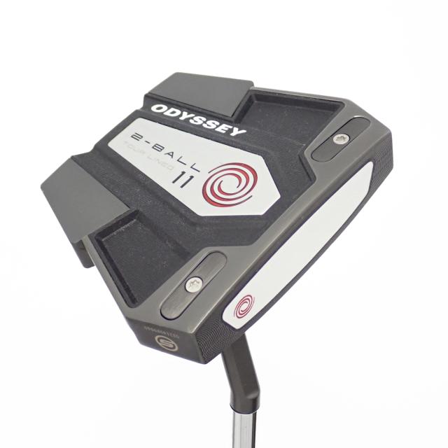 【中古ゴルフクラブ】オデッセイ　ODYSSEY　2-BALL ELEVEN ツアーライン ショートスラントネック パター カーボンスチール複合シャフト…